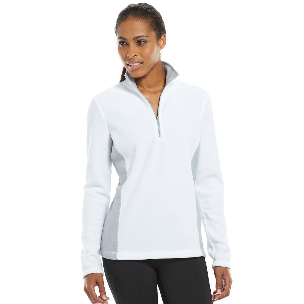 Women's Tek Gear® Microfleece Quarter-Zip Top