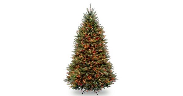 7.5-ft. Pre-Lit Multicolor Dunhill Fir Artificial Christmas Tree 7.5-ft. Pre-Lit Multicolor Dunhill Fir Artificial Christmas Tree