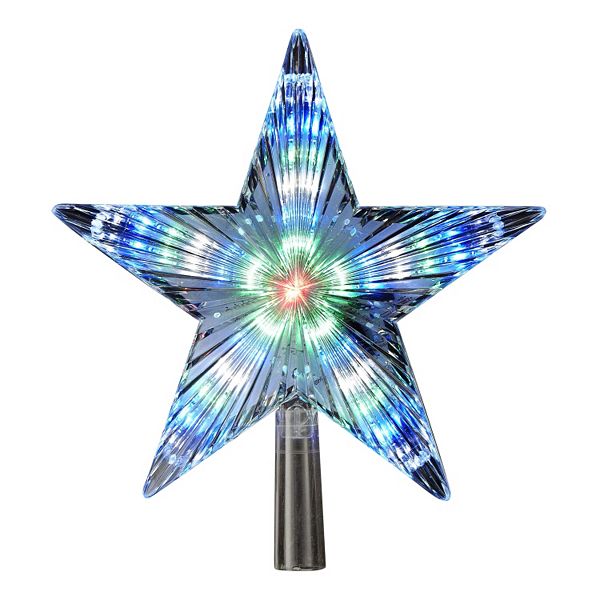 8.5-Inch Color-Changing LED Star Tree Topper