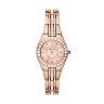 Relic by Fossil Women's Rose Gold Tone Crystal Watch