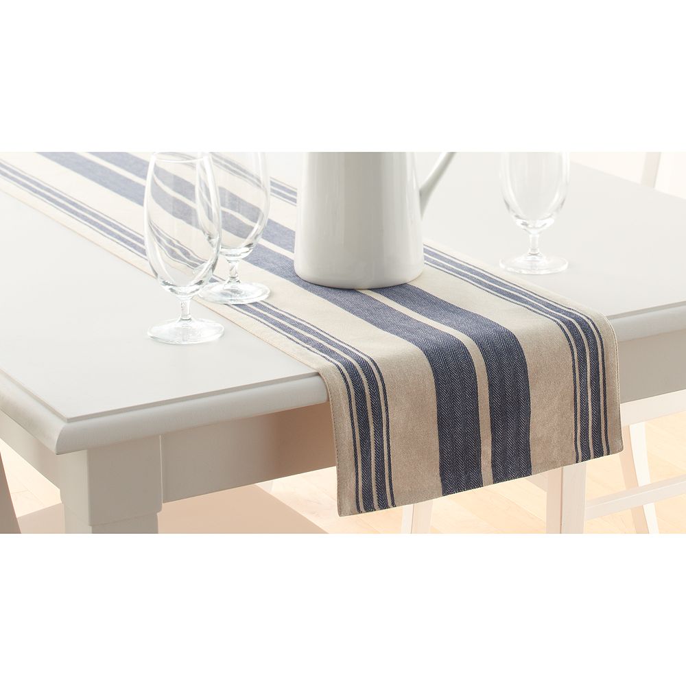 Food Network™ Blue Stripe Table Runner - 72"