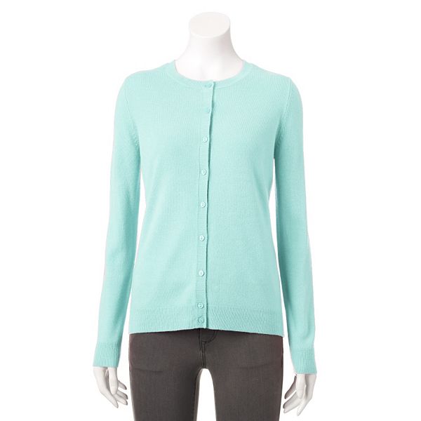 Women's Croft & Barrow® Essential Cozy Cardigan Sweater