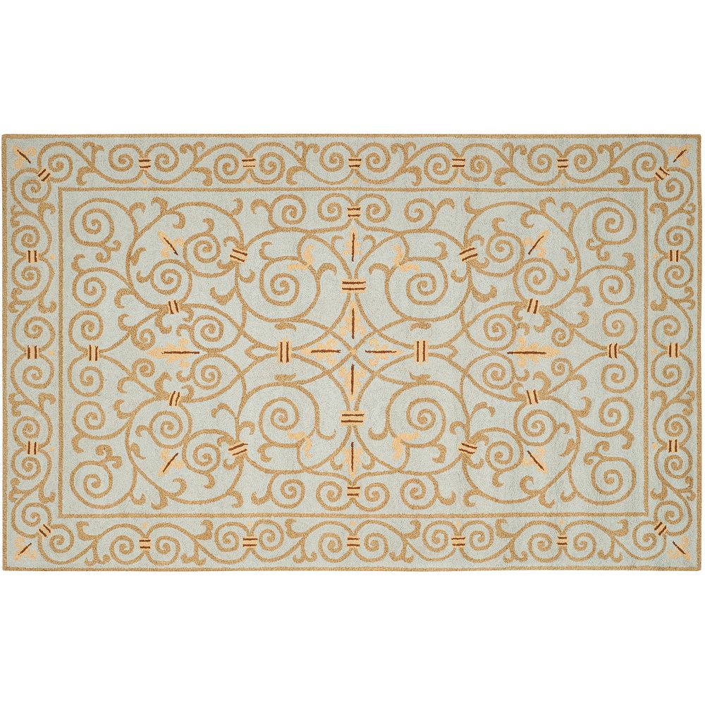 Safavieh Chelsea Scroll Hand Hooked Wool Rug