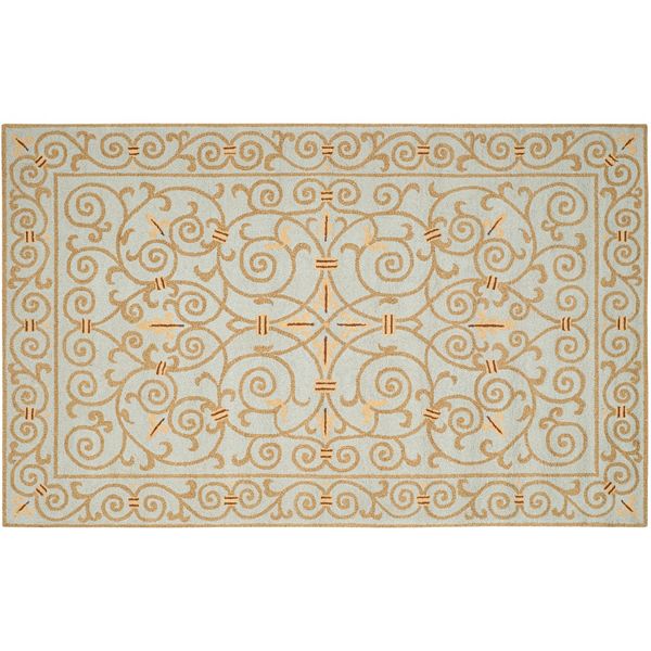 Safavieh Chelsea Scroll Hand Hooked Wool Rug