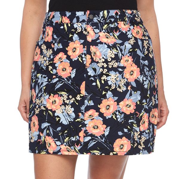 Plus Size Croft & Barrow® Classic Fit Twill Skort