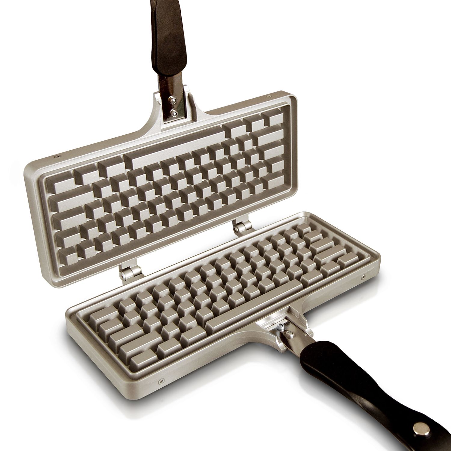 The Keyboard Waffle Iron CTRL + ALT + DELicious! Keyboard Waffle Maker