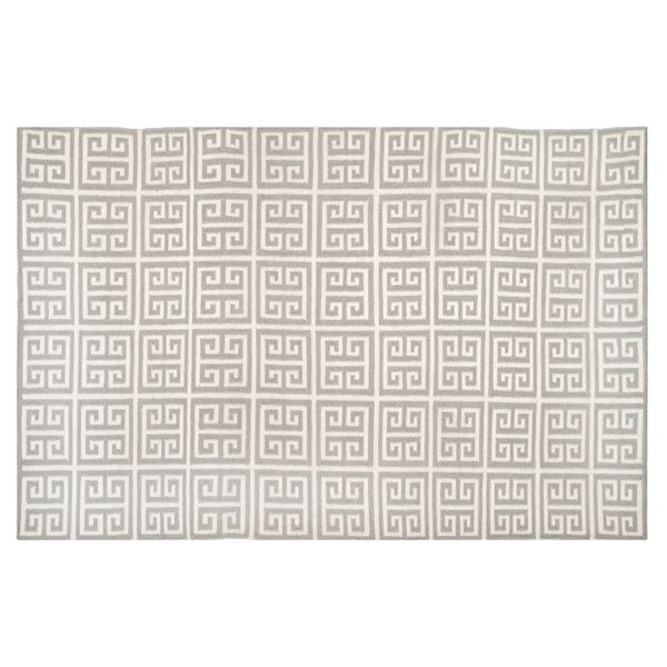 Safavieh Dhurries Greek Key Handwoven Flatweave Wool Rug