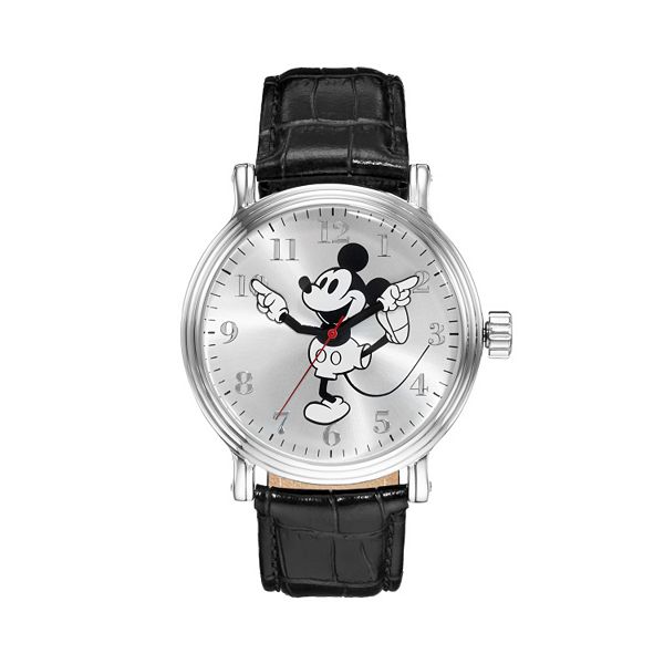 Disney's Mickey Mouse Men's Leather Watch