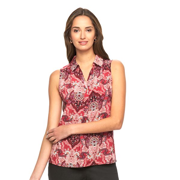 Women's Dana Buchman Pleated Blouse