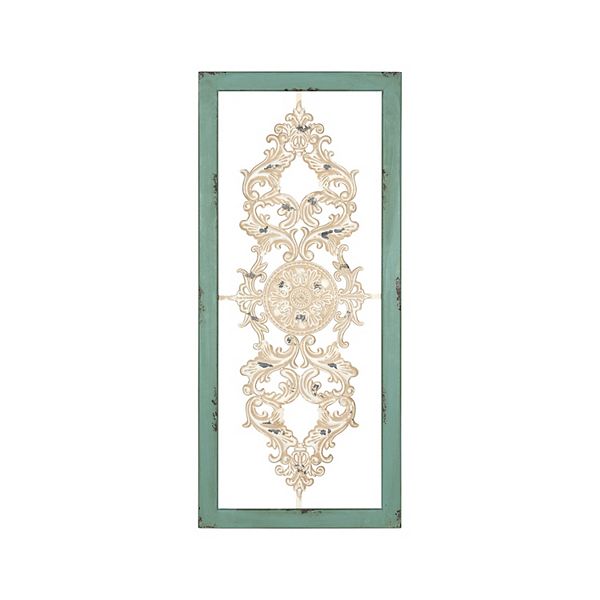 Stratton Home Decor Scroll Panel Wall Decor
