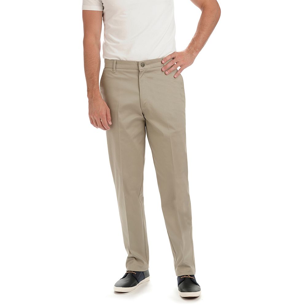 Men's Lee Carefree Straight-Fit Stretch Khaki Pants