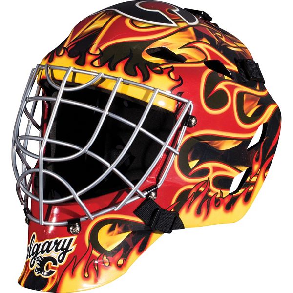 Franklin Sports Youth Calgary Flames GFM 1500 Street Hockey Goalie Face ...