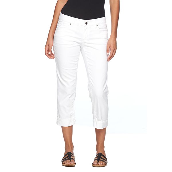 Petite Sonoma Goods For Life® Cuffed Jean Capris