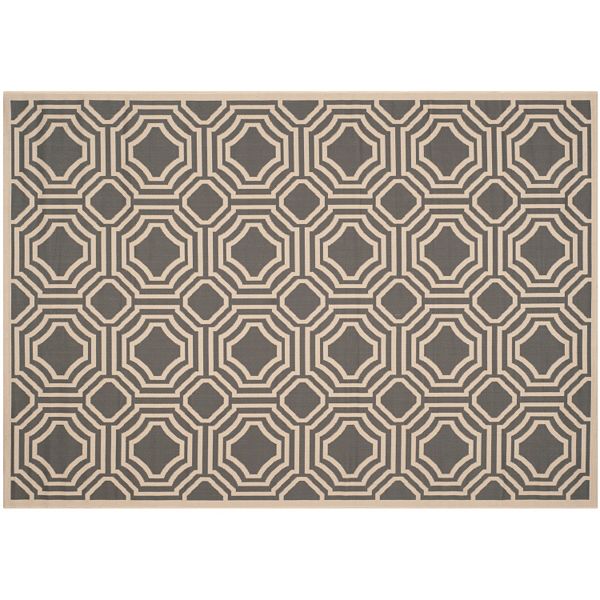 Safavieh Courtyard Geo Indoor Outdoor Rug