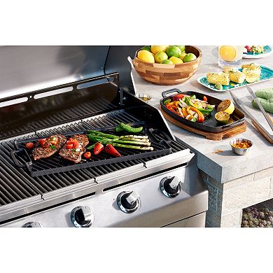 Food Network™ Pre-Seasoned Cast-Iron Reversible Grill