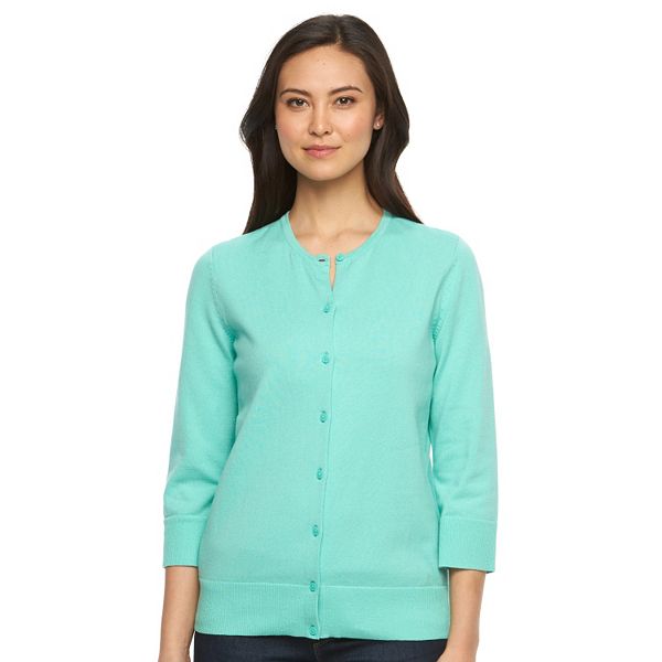 Women's Croft & Barrow® Essential Cardigan