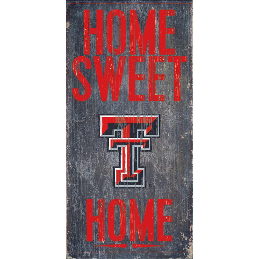 Texas Tech Red Raiders Sweet Home Wall Art
