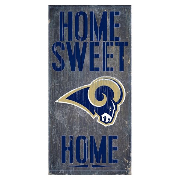 Los Angeles Rams Home Sweet Home Sign