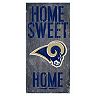 Los Angeles Rams Home Sweet Home Sign