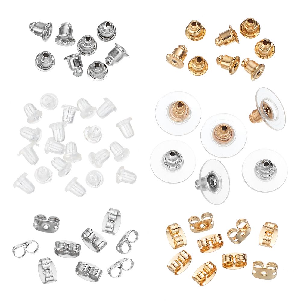 56-Piece Replacement Earring Backing Set