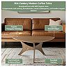 INK+IVY Blaze Triangle Wood Coffee Table