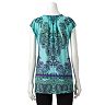 Women's World Unity Sublimation Medallion Top