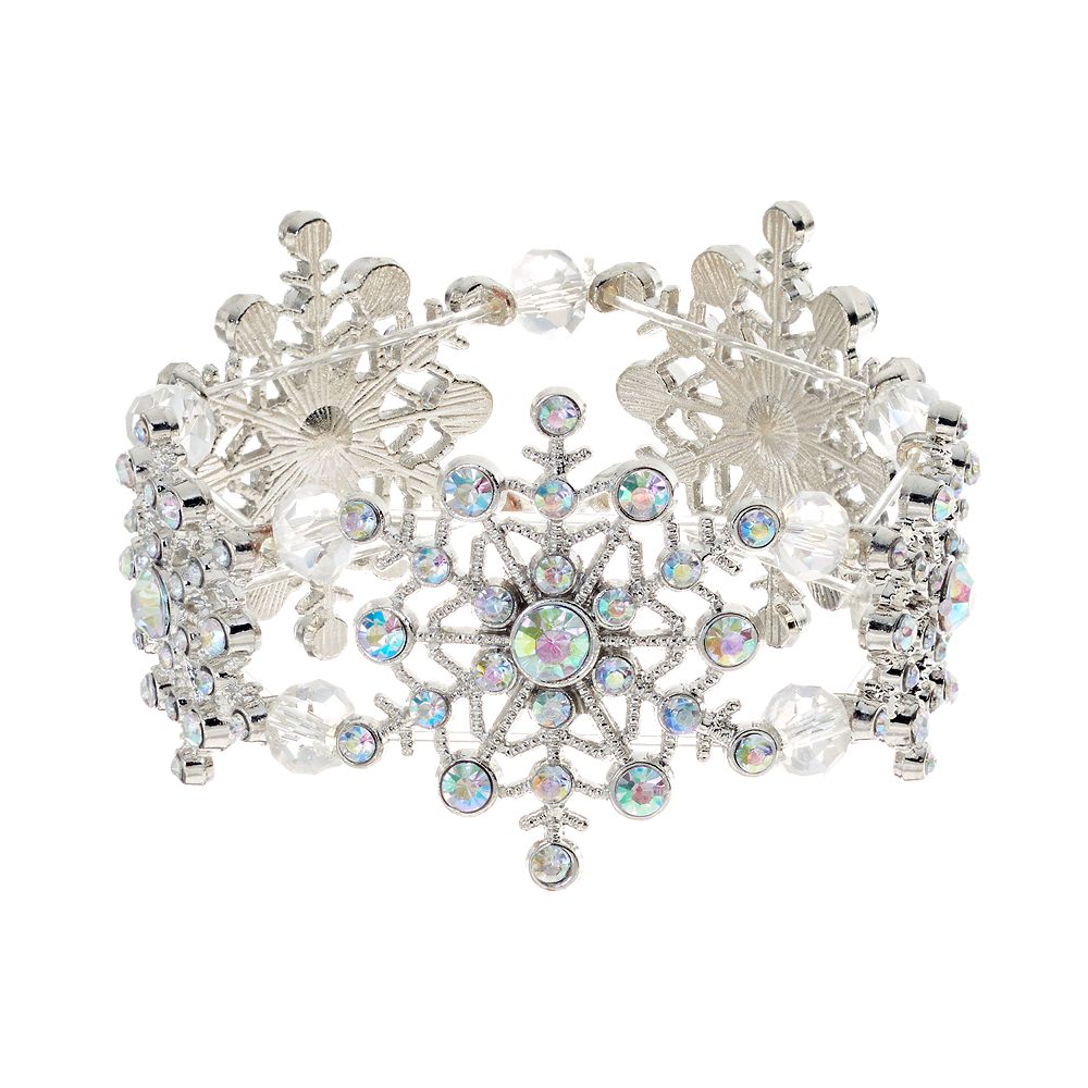Snowflake Stretch Bracelet
