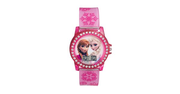 Disney's Frozen Elsa & Anna Kids' Digital Light-Up Watch