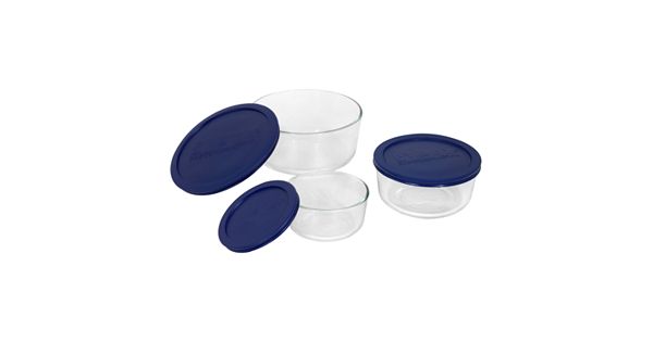 Pyrex 6-pc. Round Storage Plus Set