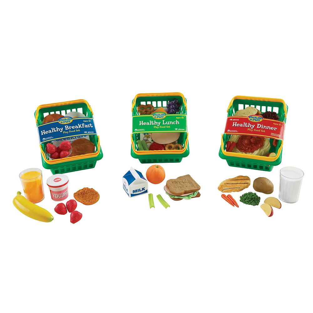 Learning Resources Pretend & Play Healthy Foods Play Set