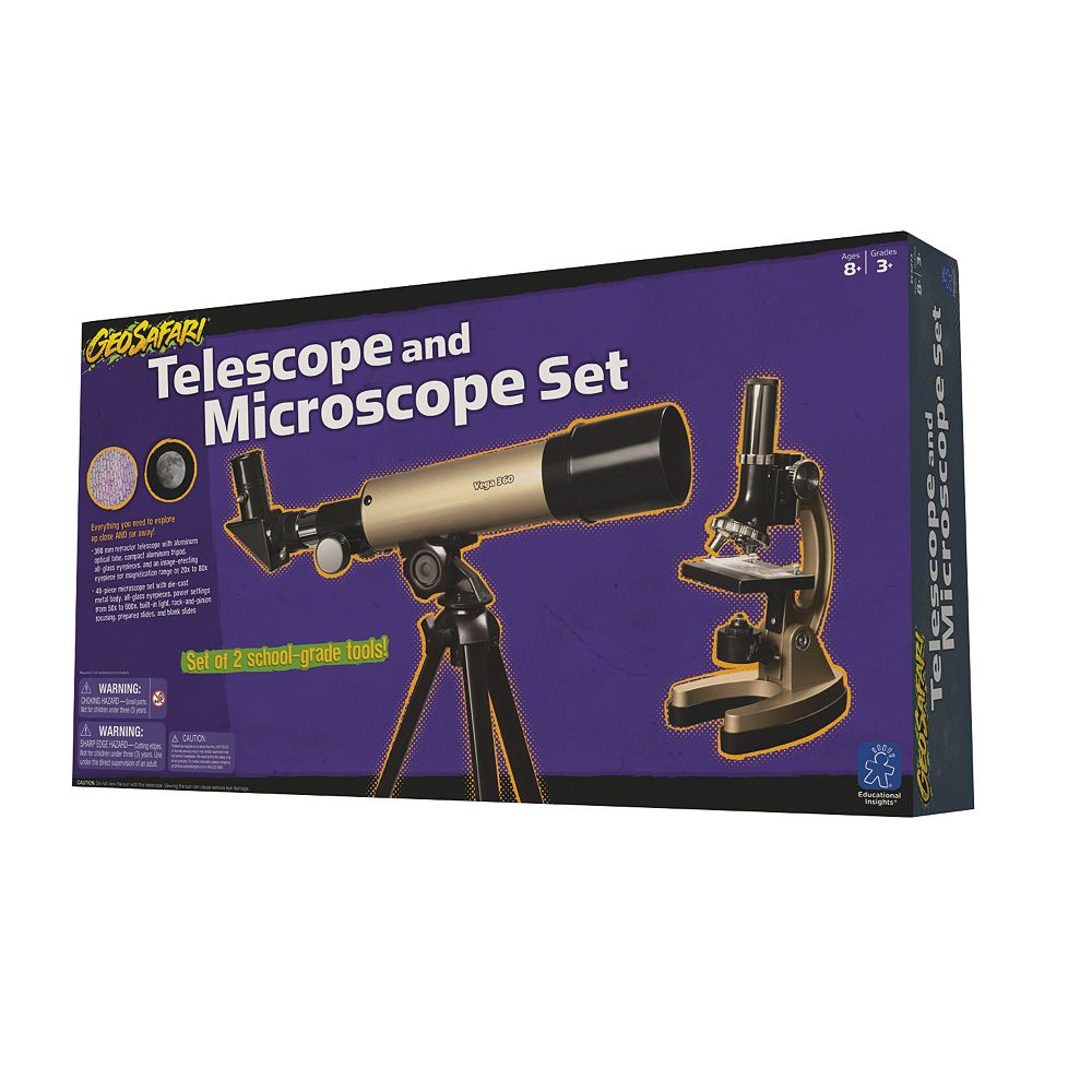Educational Insights Geosafari Telescope & Microscope Set