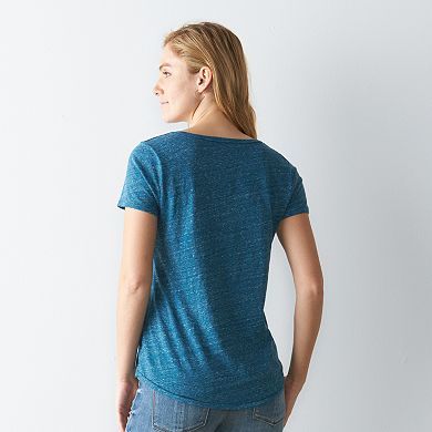 Women's Sonoma Goods For Life® Essential Marled Tee
