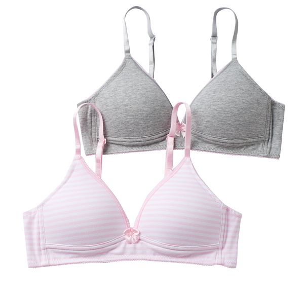 Girls 7-16 SO® 2-pk. Wire-Free Bras