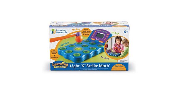 Learning Resources Light 'N' Strike Math Electronic Game