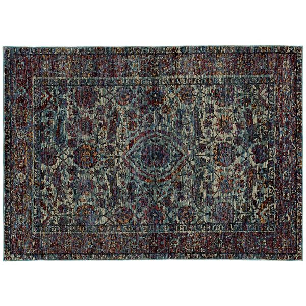 StyleHaven Alexander Bordered Traditional Floral II Rug
