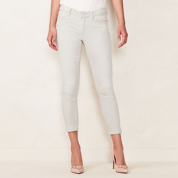 Women's LC Lauren Conrad Colored Skinny Capri Jeans