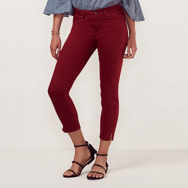 Women's LC Lauren Conrad Colored Skinny Capri Jeans
