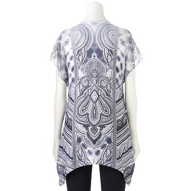 Women's World Unity Embellished Lace Tee