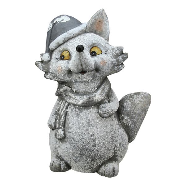 Glitter Fox Christmas Table Decor