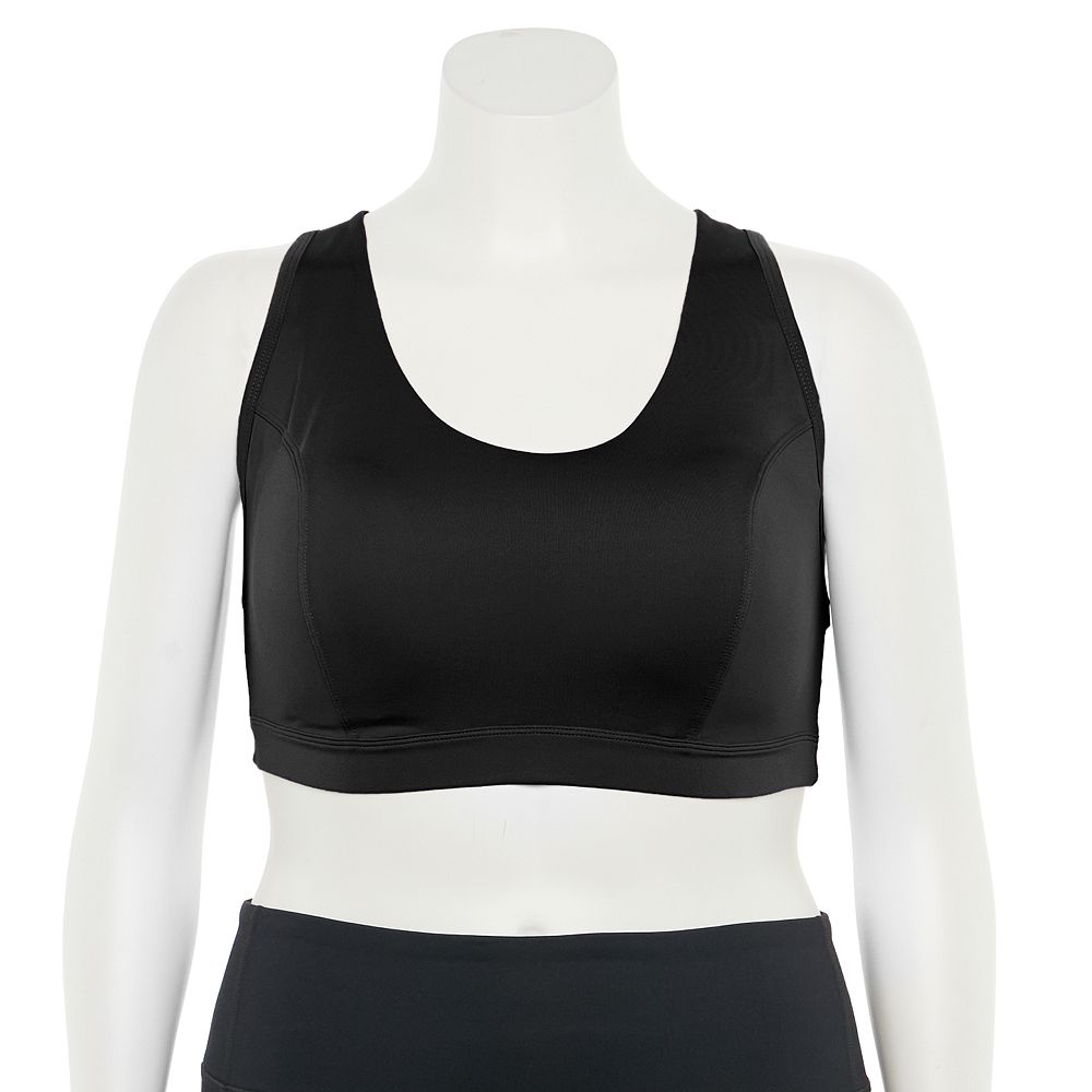 Plus Size Tek Gear® Racerback Low-Impact Sports Bra