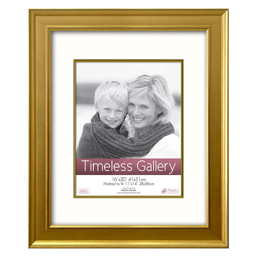 Timeless Frames Gold Finish Matted Frame