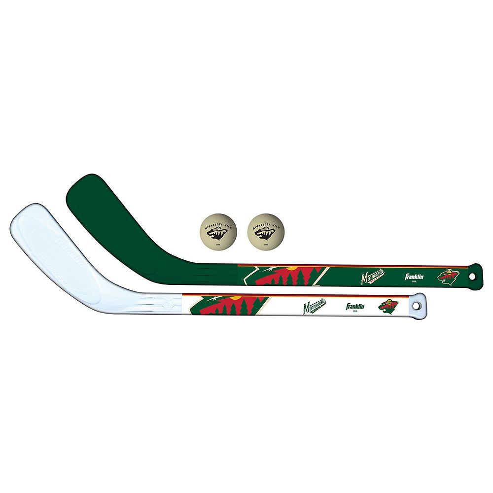 Franklin Sports Minnesota Wild Mini Hockey Player Set