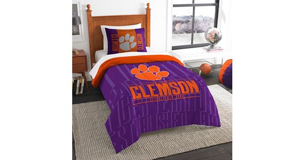 Clemson Tigers Modern Take Twin Comforter Set by Northwest
