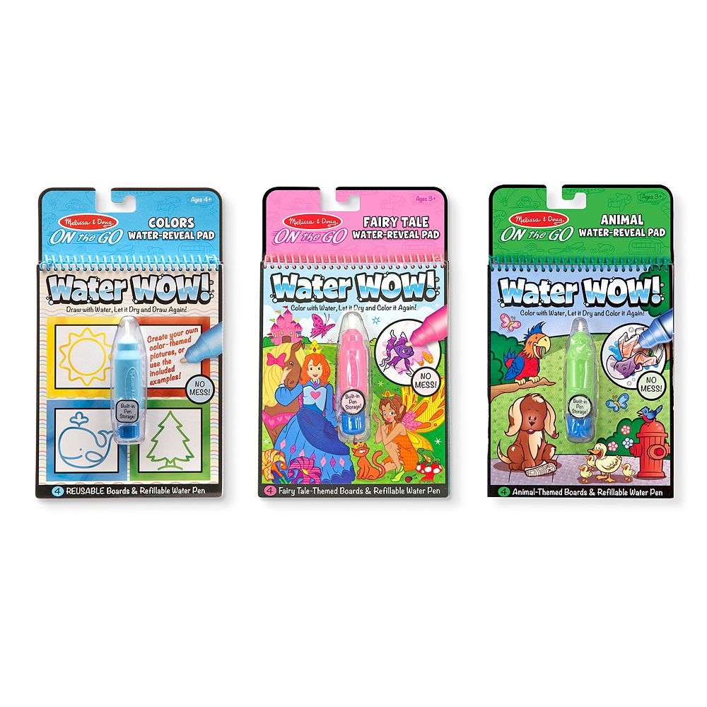 Melissa & Doug Water Wow! Activity Pad 3-Pack