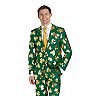 Men's OppoSuits Slim-Fit Novelty Suit & Tie Set