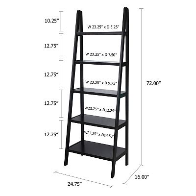 Kohls ladder bookshelf store