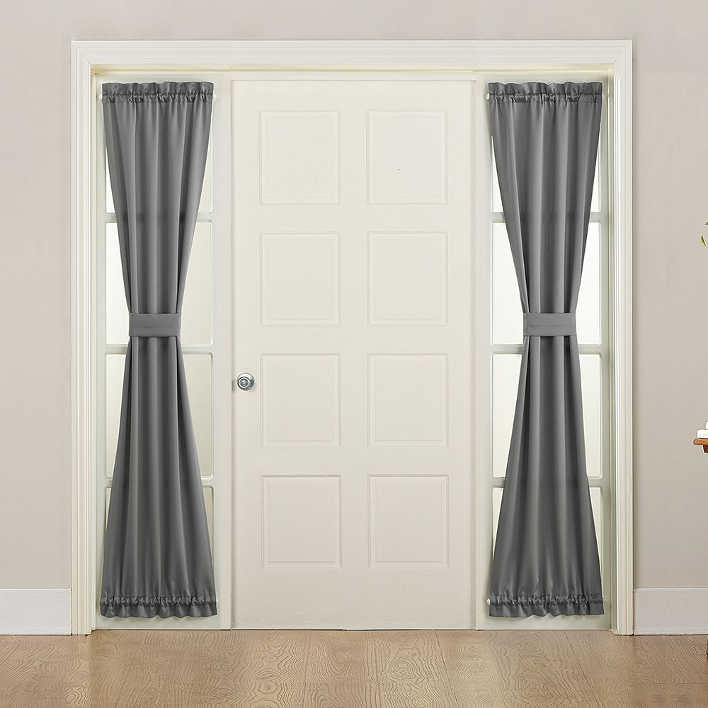 Sun Zero 1-Panel Gramercy Side Light Window Curtain