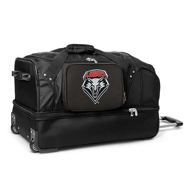 New Mexico Lobos 27-Inch Wheeled Drop-Bottom Duffle Bag