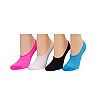 Girls SO® 4-pk. Microfiber Solid Liner Socks