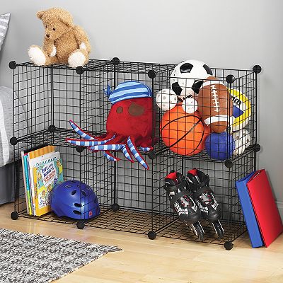 Wire storage cubes store